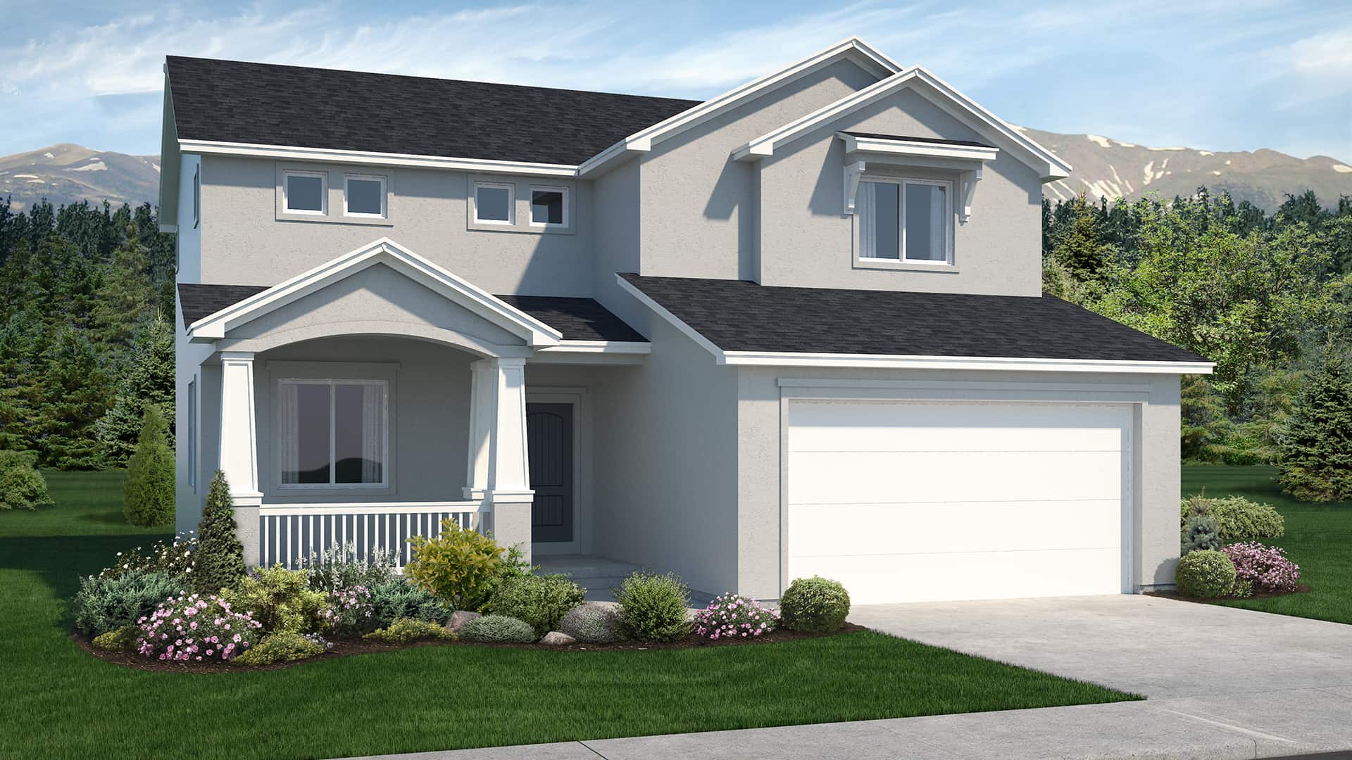 Capstone - Two-Story Floorplan Information | Classic Homes